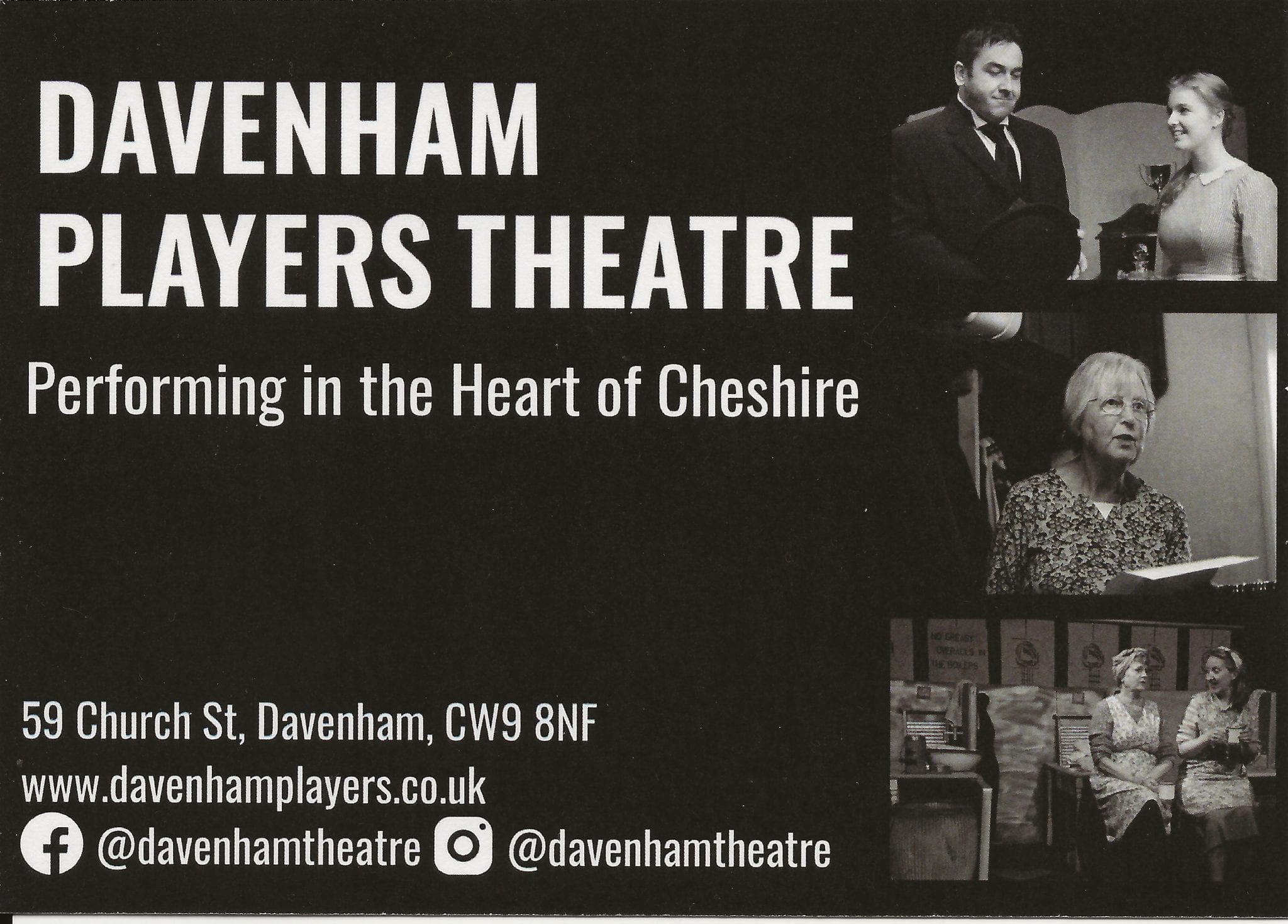 The Davenham Players - Performing in the Heart of Cheshire.