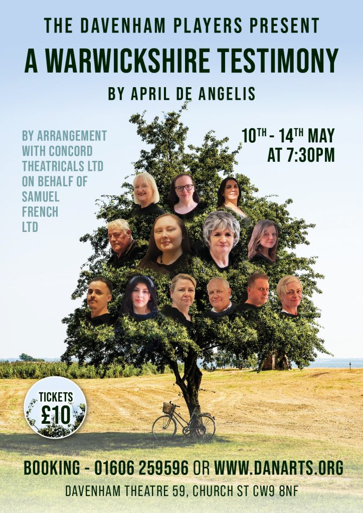 A Warwickshire Testimony by April de Angelis - The Davenham Players